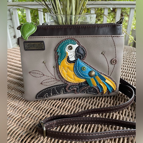 Chala | Bags | Chala Purse With Parrot Design | Poshmark